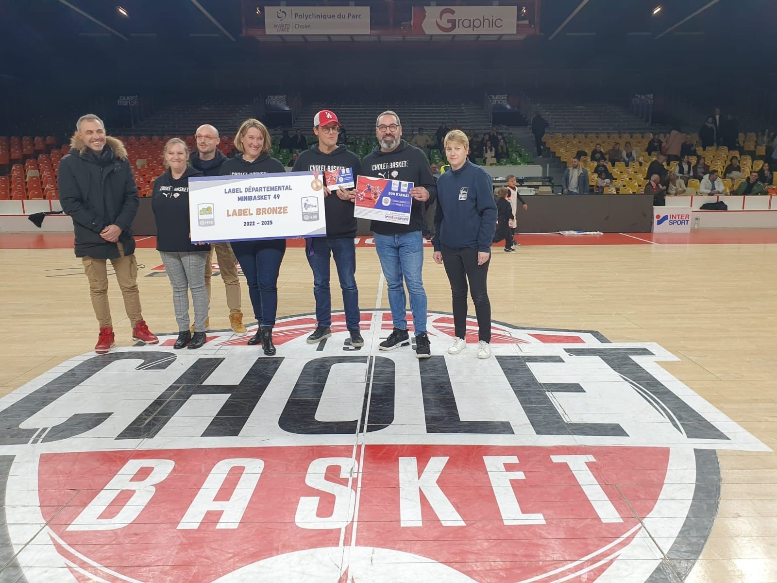 L'École de Basket décroche le label départemental d’école de minibasket ...